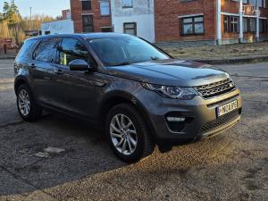 Grey Land Rover Discovery Sport 2019 in Marijampole, with an engine capacity of 2.00 L and mileage of 205 thousand km for 11999 €, photo  on AUTOMOTO.COM.LV