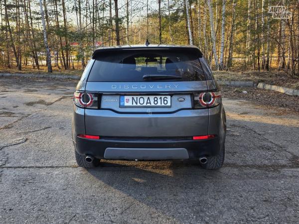 Pelēks Land Rover Discovery Sport 2019 Marijampole, ar dzinēja tilpumu 2.00 L un nobraukumu 205 tūkst. km par 10900 €, foto 5 vietnē AUTOMOTO.COM.LV