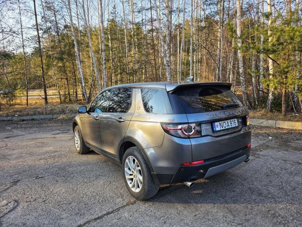 Pelēks Land Rover Discovery Sport 2019 Marijampole, ar dzinēja tilpumu 2.00 L un nobraukumu 205 tūkst. km par 10900 €, foto 6 vietnē AUTOMOTO.COM.LV
