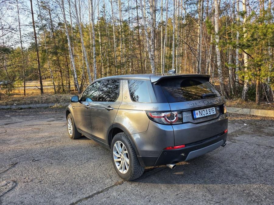 Серый Ленд Ровер Discovery Sport 2019 в Мариямполе, объемом двигателя 2.00 л и пробегом 205 тыс. км за 11999 €, фото 6 на AUTOMOTO.COM.LV