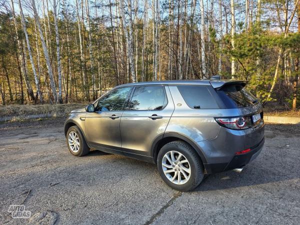 Pelēks Land Rover Discovery Sport 2019 Marijampole, ar dzinēja tilpumu 2.00 L un nobraukumu 205 tūkst. km par 10900 €, foto 7 vietnē AUTOMOTO.COM.LV