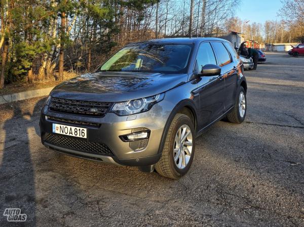 Pelēks Land Rover Discovery Sport 2019 Marijampole, ar dzinēja tilpumu 2.00 L un nobraukumu 205 tūkst. km par 10900 €, foto 10 vietnē AUTOMOTO.COM.LV