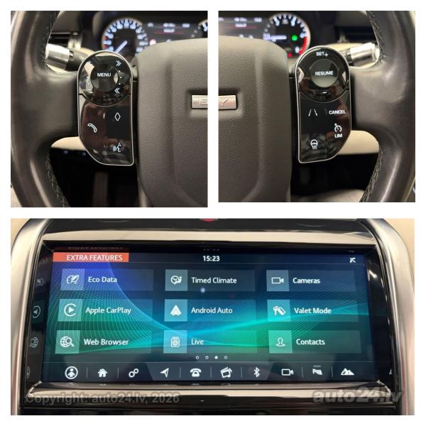 Grey Land Rover Discovery Sport 2019 in Tallinn, with an engine capacity of 2.00 L and mileage of 110 thousand km for 24000 €, photo 10 on AUTOMOTO.COM.LV