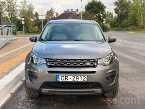 Grey Land Rover Discovery Sport 2019 in Riga, with an engine capacity of 2.00 L and mileage of 96 thousand km for 10900 €, photo  on AUTOMOTO.COM.LV