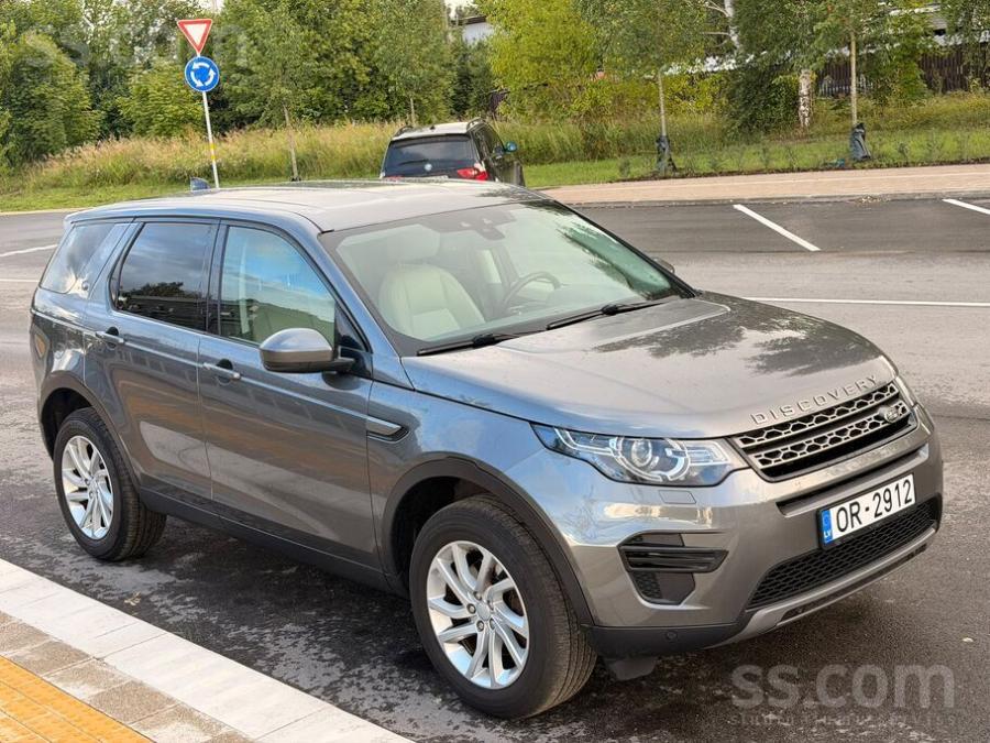 Серый Ленд Ровер Discovery Sport 2019 в Рига, объемом двигателя 2.00 л и пробегом 96 тыс. км за 10900 €, фото 3 на AUTOMOTO.COM.LV