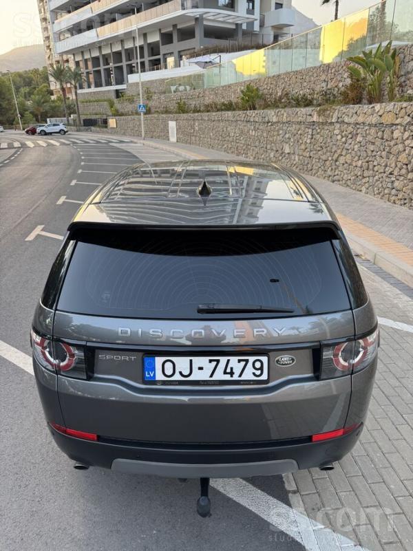 Ленд Ровер Discovery Sport 2019 в Рига на AUTOMOTO.COM.LV Серый Ленд Ровер Discovery Sport 2019 в Рига, объемом двигателя 2.00 л и пробегом 0 тыс. км за 13749 €, фото 8 на AUTOMOTO.COM.LV