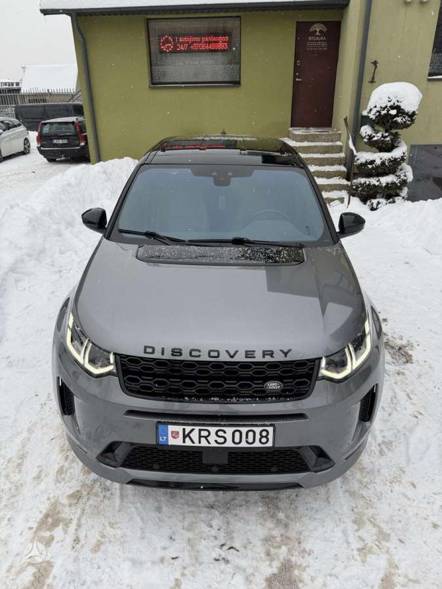 Pelēks Land Rover Discovery Sport 2020 Kauņa, ar dzinēja tilpumu 2.00 L un nobraukumu 220 tūkst. km par 17 €, foto 11 vietnē AUTOMOTO.COM.LV