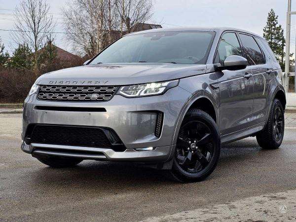 Pelēks Land Rover Discovery Sport 2020 Tauragė, ar dzinēja tilpumu 2.00 L un nobraukumu 200 tūkst. km par 16700 €, foto 1 vietnē AUTOMOTO.COM.LV