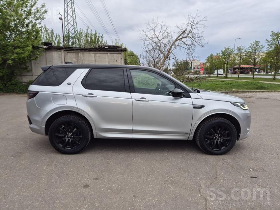 Pelēks Land Rover Discovery Sport 2020 Rīga, ar dzinēja tilpumu 2.00 L un nobraukumu 54 tūkst. km par 25690 €, foto 6 vietnē AUTOMOTO.COM.LV