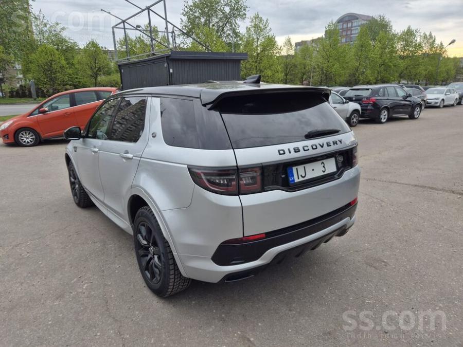 Pelēks Land Rover Discovery Sport 2020 Rīga, ar dzinēja tilpumu 2.00 L un nobraukumu 54 tūkst. km par 25690 €, foto 9 vietnē AUTOMOTO.COM.LV