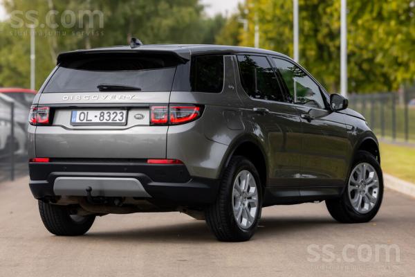 Land Rover Discovery Sport 2020 in Jelgava on AUTOMOTO.COM.LV Grey Land Rover Discovery Sport 2020 in Jelgava, with an engine capacity of 2.00 L and mileage of 146 thousand km for 15250 €, photo 5 on AUTOMOTO.COM.LV