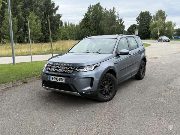 Pelēks Land Rover Discovery Sport 2020 Tauragė, ar dzinēja tilpumu 2.00 L un nobraukumu 140 tūkst. km par 12300 €, foto 1 vietnē AUTOMOTO.COM.LV