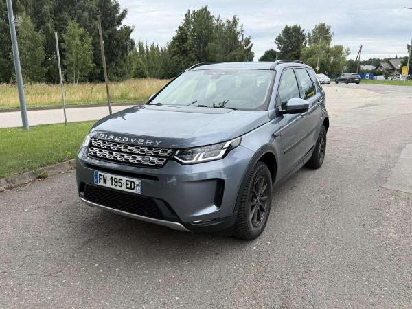 Pelēks Land Rover Discovery Sport 2020 Tauragė, ar dzinēja tilpumu 2.00 L un nobraukumu 140 tūkst. km par 12300 €, foto 2 vietnē AUTOMOTO.COM.LV