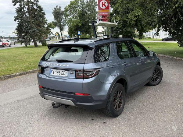 Pelēks Land Rover Discovery Sport 2020 Tauragė, ar dzinēja tilpumu 2.00 L un nobraukumu 140 tūkst. km par 12300 €, foto 6 vietnē AUTOMOTO.COM.LV