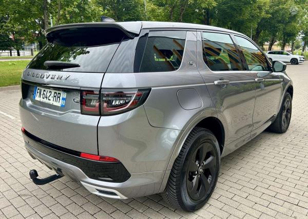 Pelēks Land Rover Discovery Sport 2020 Tauragė, ar dzinēja tilpumu 2.00 L un nobraukumu 162 tūkst. km par 14600 €, foto 5 vietnē AUTOMOTO.COM.LV