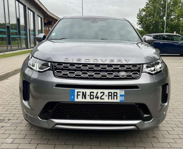 Pelēks Land Rover Discovery Sport 2020 Tauragė, ar dzinēja tilpumu 2.00 L un nobraukumu 162 tūkst. km par 14600 €, foto 8 vietnē AUTOMOTO.COM.LV