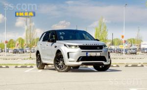 Grey Land Rover Discovery Sport 2020 in Riga, with an engine capacity of 2.00 L and mileage of 54 thousand km for 21590 €, photo 3 on AUTOMOTO.COM.LV