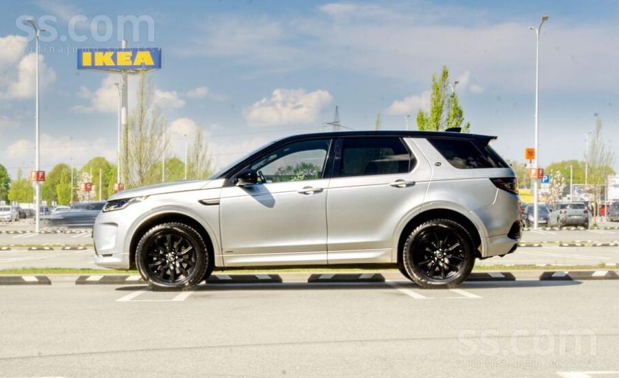 Grey Land Rover Discovery Sport 2020 in Riga, with an engine capacity of 2.00 L and mileage of 54 thousand km for 21590 €, photo 5 on AUTOMOTO.COM.LV