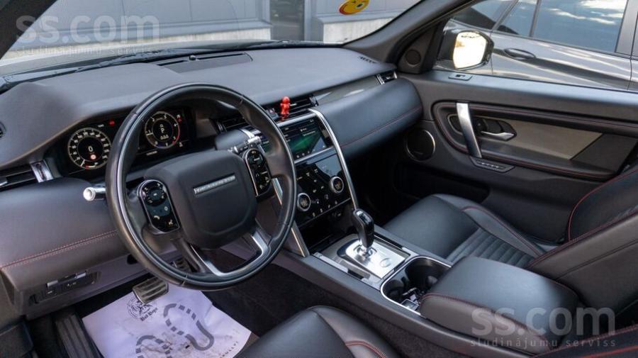 Grey Land Rover Discovery Sport 2020 in Riga, with an engine capacity of 2.00 L and mileage of 54 thousand km for 21590 €, photo 10 on AUTOMOTO.COM.LV