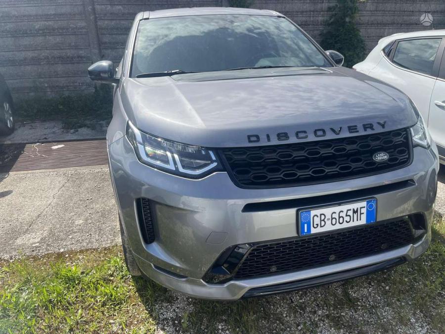 Серый Ленд Ровер Discovery Sport 2020 в Паневежис, объемом двигателя 2.00 л и пробегом 81 тыс. км за 15900 €, фото 3 на AUTOMOTO.COM.LV