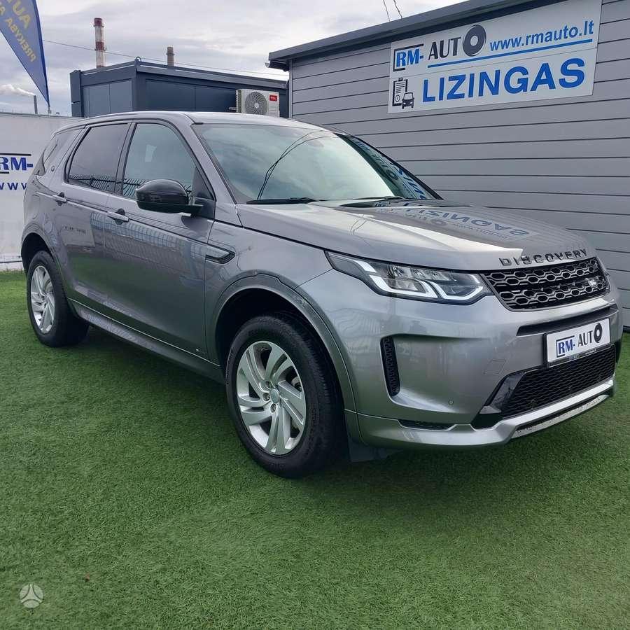 Grey Land Rover Discovery Sport 2020 in Panevezys, with an engine capacity of 2.00 L and mileage of 81 thousand km for 15900 €, photo 4 on AUTOMOTO.COM.LV