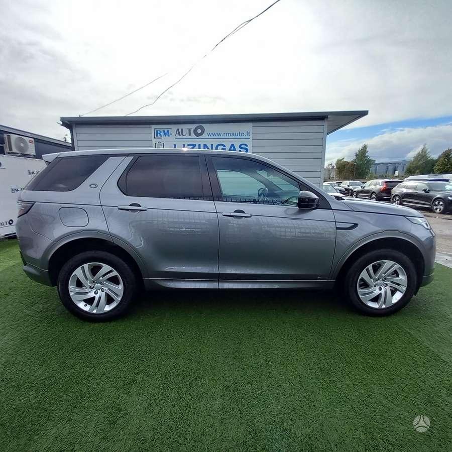 Grey Land Rover Discovery Sport 2020 in Panevezys, with an engine capacity of 2.00 L and mileage of 81 thousand km for 15900 €, photo 5 on AUTOMOTO.COM.LV
