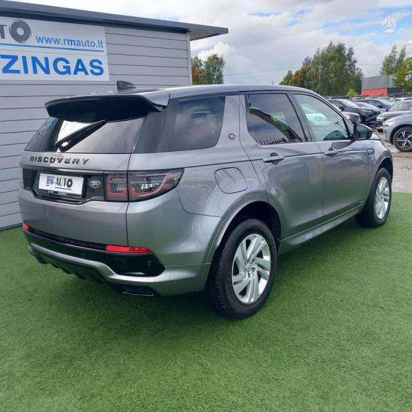 Grey Land Rover Discovery Sport 2020 in Panevezys, with an engine capacity of 2.00 L and mileage of 81 thousand km for 15900 €, photo 6 on AUTOMOTO.COM.LV