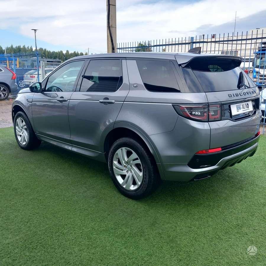 Grey Land Rover Discovery Sport 2020 in Panevezys, with an engine capacity of 2.00 L and mileage of 81 thousand km for 15900 €, photo 8 on AUTOMOTO.COM.LV