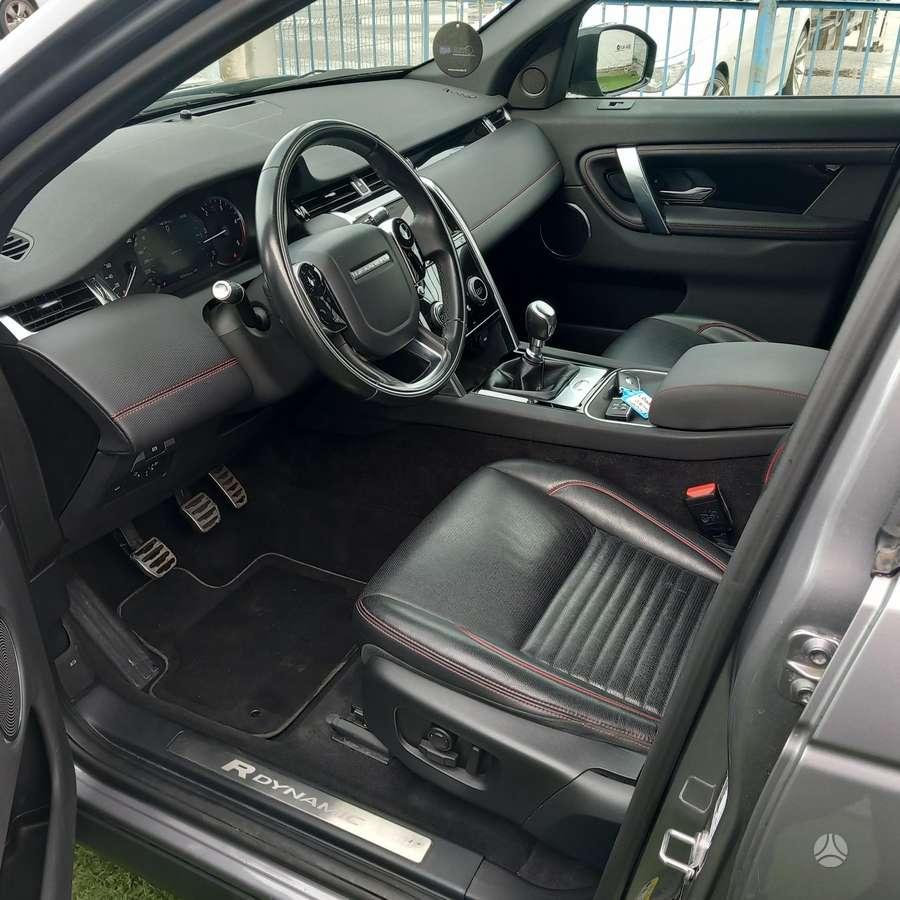 Grey Land Rover Discovery Sport 2020 in Panevezys, with an engine capacity of 2.00 L and mileage of 81 thousand km for 15900 €, photo 10 on AUTOMOTO.COM.LV