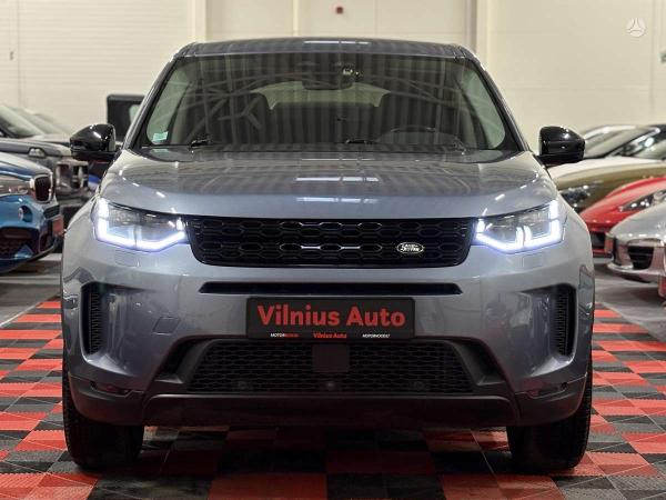 Pelēks Land Rover Discovery Sport 2021 Viļņa, ar dzinēja tilpumu 2.00 L un nobraukumu 149 tūkst. km par 17990 €, foto 2 vietnē AUTOMOTO.COM.LV