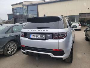 Pelēks Land Rover Discovery Sport 2023 Viļņa, ar dzinēja tilpumu 2.00 L un nobraukumu 12 tūkst. km par 31950 €, foto 5 vietnē AUTOMOTO.COM.LV