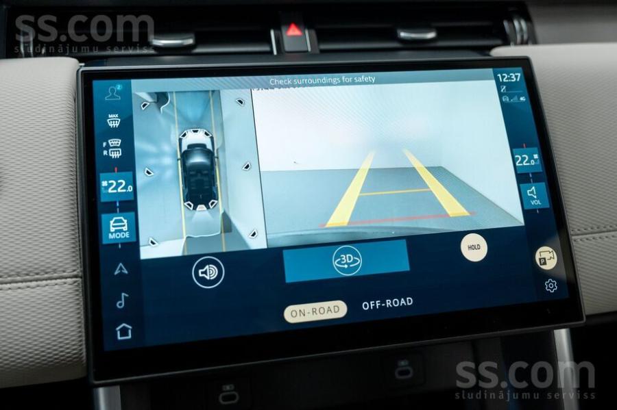 Pelēks Land Rover Discovery Sport 2023 Rīga, ar dzinēja tilpumu 2.00 L un nobraukumu 92 tūkst. km par 26500 €, foto 24 vietnē AUTOMOTO.COM.LV