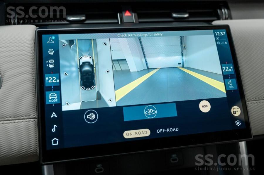Pelēks Land Rover Discovery Sport 2023 Rīga, ar dzinēja tilpumu 2.00 L un nobraukumu 92 tūkst. km par 26500 €, foto 25 vietnē AUTOMOTO.COM.LV