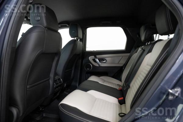 Pelēks Land Rover Discovery Sport 2023 Rīga, ar dzinēja tilpumu 2.00 L un nobraukumu 92 tūkst. km par 26500 €, foto 8 vietnē AUTOMOTO.COM.LV