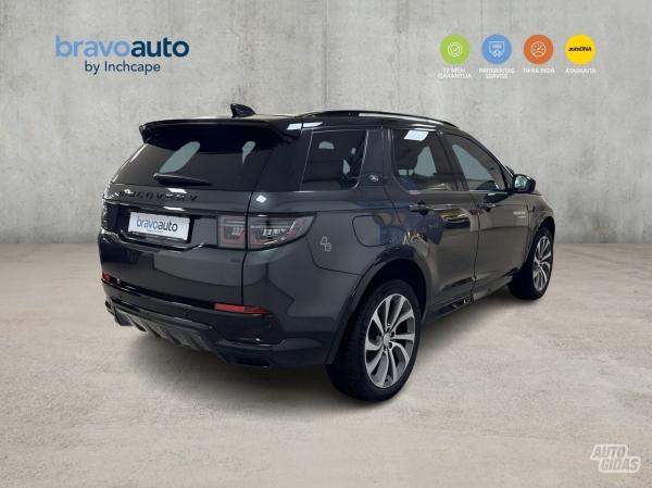 Pelēks Land Rover Discovery Sport 2025 Viļņa, ar dzinēja tilpumu 2.00 L un nobraukumu 13 tūkst. km par 49900 €, foto 5 vietnē AUTOMOTO.COM.LV