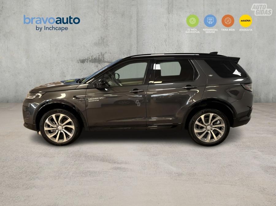 Grey Land Rover Discovery Sport 2025 in Vilnius, with an engine capacity of 2.00 L and mileage of 13 thousand km for 46500 €, photo 3 on AUTOMOTO.COM.LV