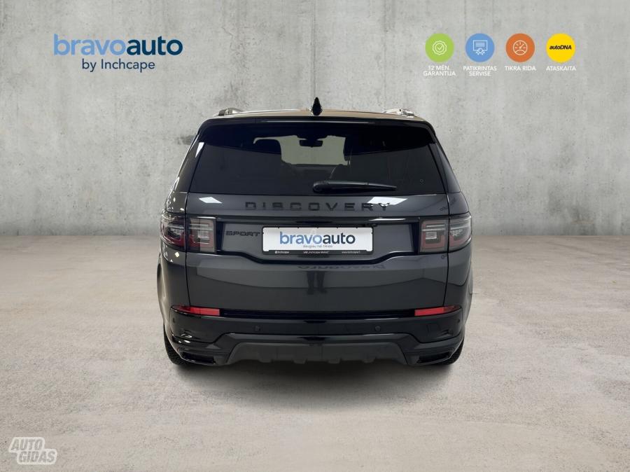 Grey Land Rover Discovery Sport 2025 in Vilnius, with an engine capacity of 2.00 L and mileage of 13 thousand km for 46500 €, photo 5 on AUTOMOTO.COM.LV
