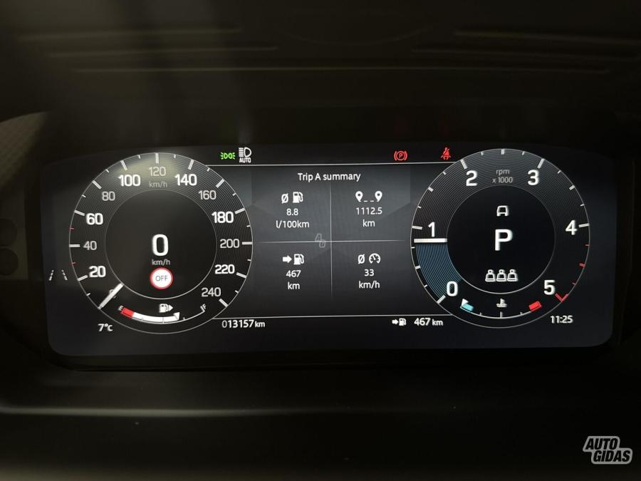 Grey Land Rover Discovery Sport 2025 in Vilnius, with an engine capacity of 2.00 L and mileage of 13 thousand km for 46500 €, photo 14 on AUTOMOTO.COM.LV