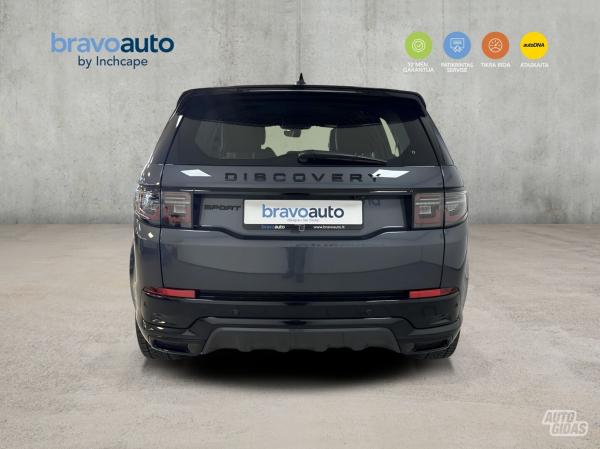 Land Rover Discovery Sport 2025 in Vilnius on AUTOMOTO.COM.LV Grey Land Rover Discovery Sport 2025 in Vilnius, with an engine capacity of 2.00 L and mileage of 43 thousand km for 42000 €, photo 5 on AUTOMOTO.COM.LV