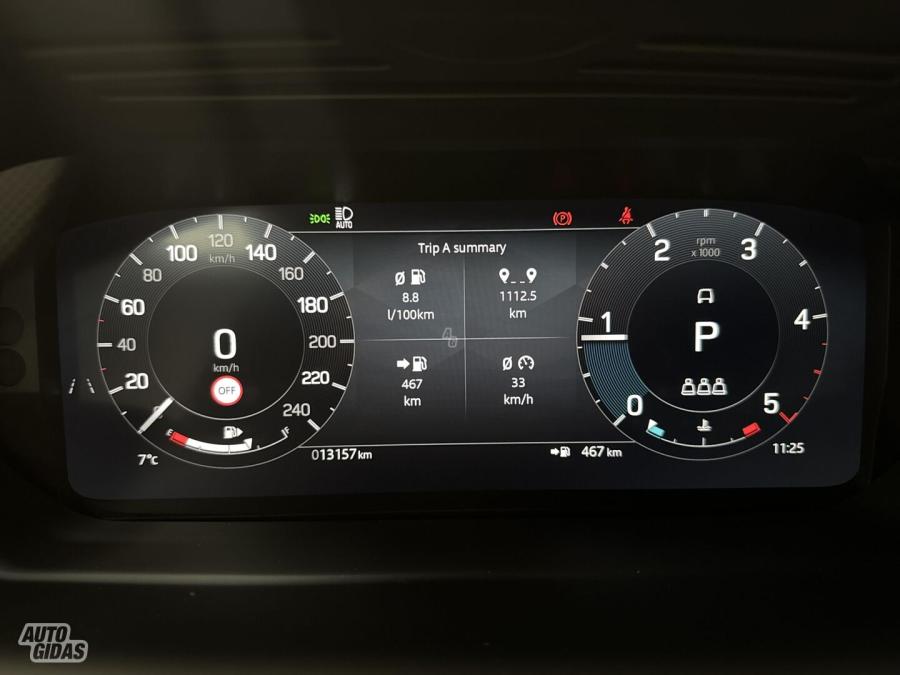 Серый Ленд Ровер Discovery Sport 2025 в Вильнюс, объемом двигателя 2.00 л и пробегом 22 тыс. км за 46500 €, фото 14 на AUTOMOTO.COM.LV