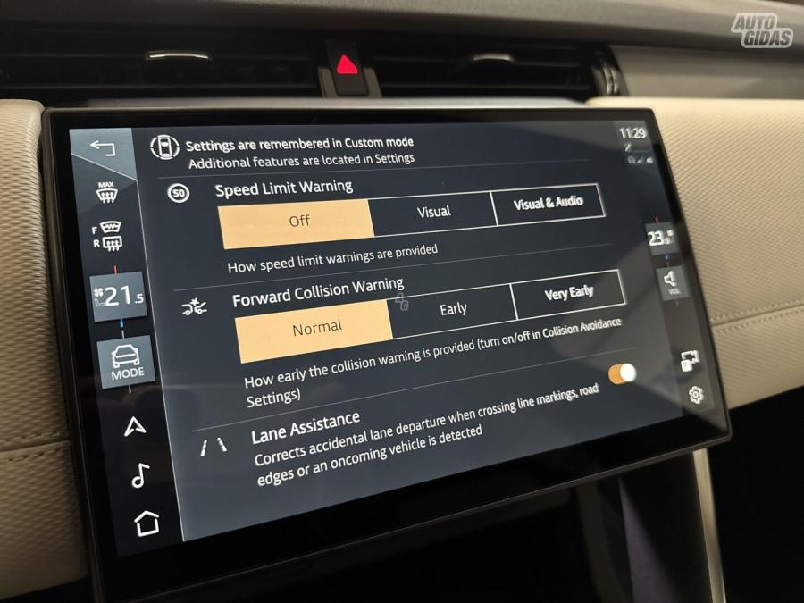 Серый Ленд Ровер Discovery Sport 2025 в Вильнюс, объемом двигателя 2.00 л и пробегом 22 тыс. км за 46500 €, фото 21 на AUTOMOTO.COM.LV