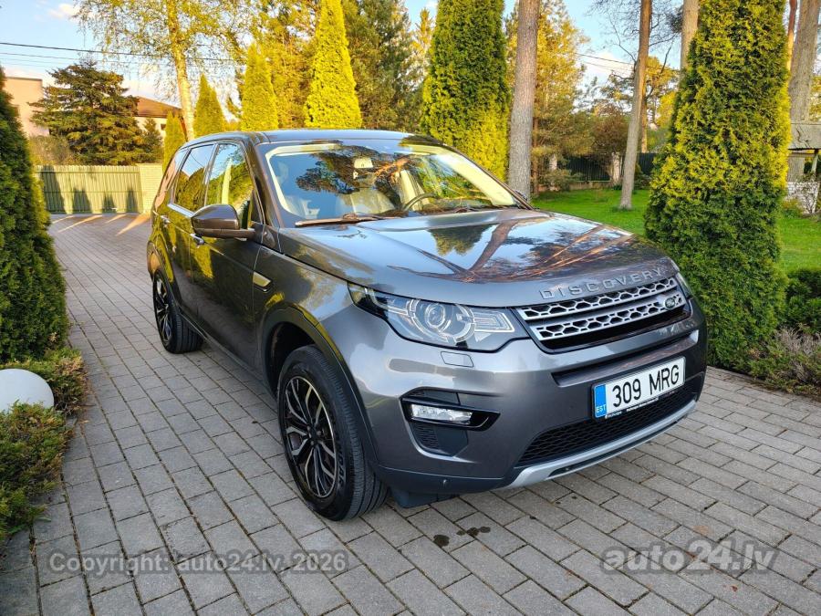 Pelēks Land Rover Discovery Sport 2017 Mardu, ar dzinēja tilpumu 2.00 L un nobraukumu 150 tūkst. km par 12000 €, foto 1 vietnē AUTOMOTO.COM.LV