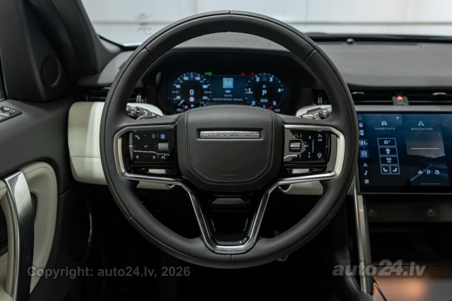 Grey Land Rover Discovery Sport 2026 in Tallinn, with an engine capacity of 2.00 L and mileage of 0 thousand km for 68700 €, photo 19 on AUTOMOTO.COM.LV