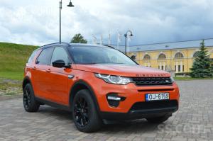 Оранжевый Ленд Ровер Discovery Sport 2015 в Даугавпилс, объемом двигателя 2.00 л и пробегом 203 тыс. км за 9990 €, фото  на AUTOMOTO.COM.LV