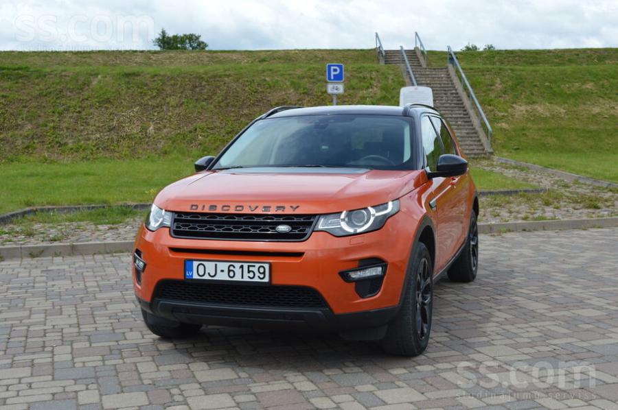 Оранжевый Ленд Ровер Discovery Sport 2015 в Даугавпилс, объемом двигателя 2.00 л и пробегом 203 тыс. км за 9990 €, фото 3 на AUTOMOTO.COM.LV