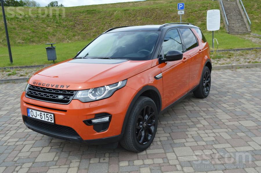 Оранжевый Ленд Ровер Discovery Sport 2015 в Даугавпилс, объемом двигателя 2.00 л и пробегом 203 тыс. км за 9990 €, фото 5 на AUTOMOTO.COM.LV