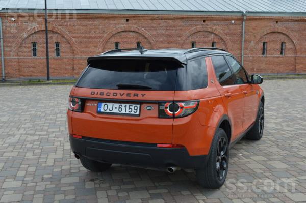 Оранжевый Ленд Ровер Discovery Sport 2015 в Даугавпилс, объемом двигателя 2.00 л и пробегом 203 тыс. км за 9990 €, фото 5 на AUTOMOTO.COM.LV