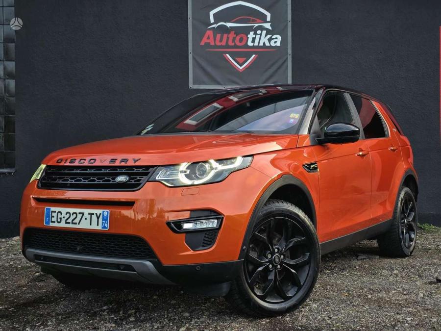 Оранжевый Ленд Ровер Discovery Sport 2016 в Шяуляй, объемом двигателя 2.00 л и пробегом 142 тыс. км за 10700 €, фото 4 на AUTOMOTO.COM.LV