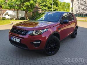 Red Land Rover Discovery Sport 2015 in Jelgava, with an engine capacity of 2.00 L and mileage of 0 thousand km for 11990 €, photo  on AUTOMOTO.COM.LV