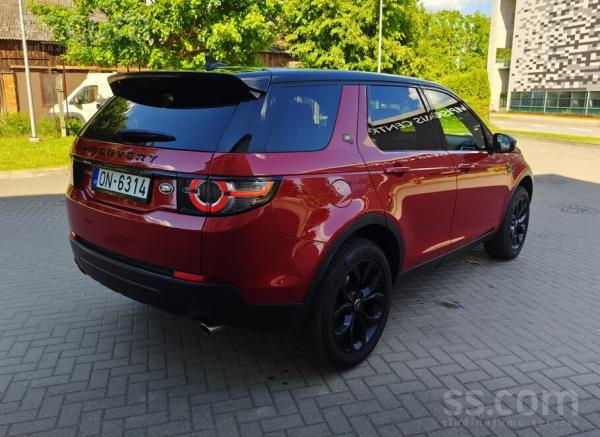 Красный Ленд Ровер Discovery Sport 2015 в Елгава, объемом двигателя 2.00 л и пробегом 0 тыс. км за 11990 €, фото 3 на AUTOMOTO.COM.LV